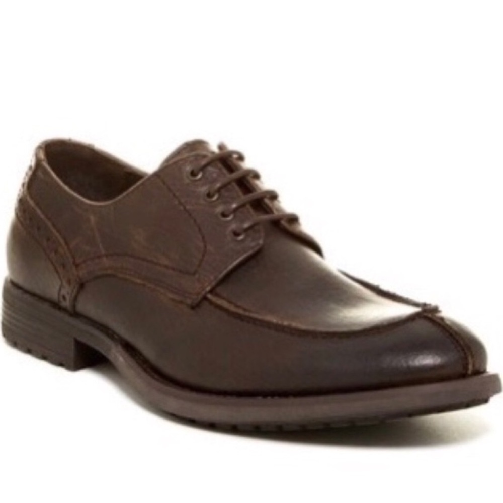 Vince Camuto | Fabio Brown Leather Mock Toe Shoes - Gem